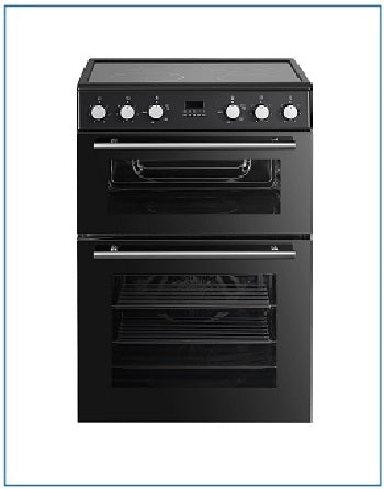 P06C2MDBL POWERPOINT 60CM DOUBLE CAVITY COOKER WITH DOUBLE OVEN ...